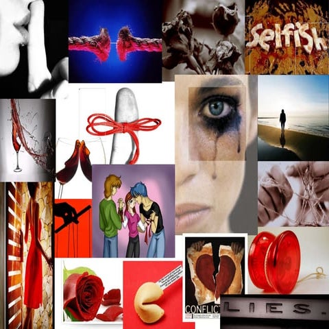 Red moodboard | PPT