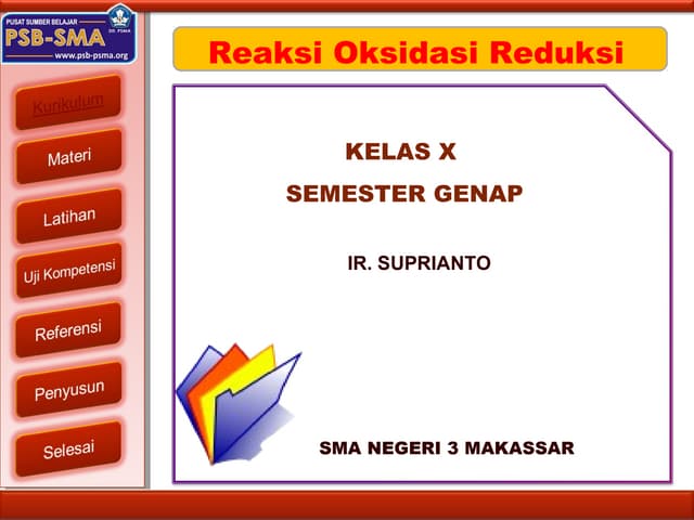 Reaksi redoks | PPTX