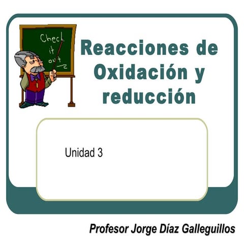 Balanceo por redox | PPTX