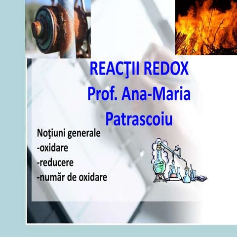 Reactii redox.Aplicatii | PPT
