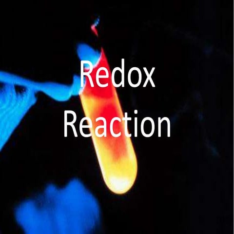 Redox reaction Group C | PPTX | Chemistry | Science