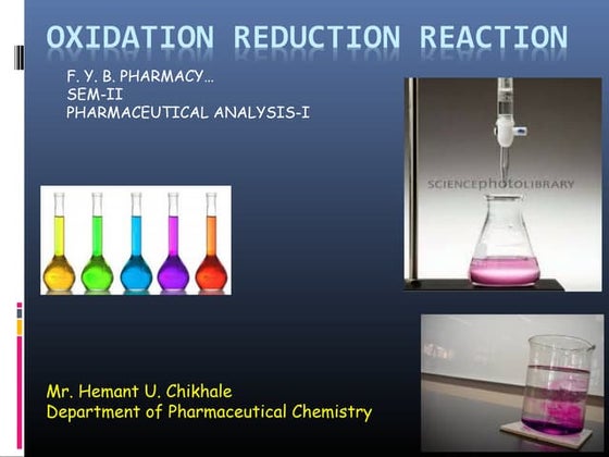 Redox titration | PPTX