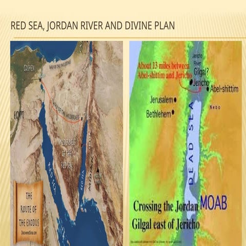 Red Sea & Jordan River-Divine Plan for the select people.pptx