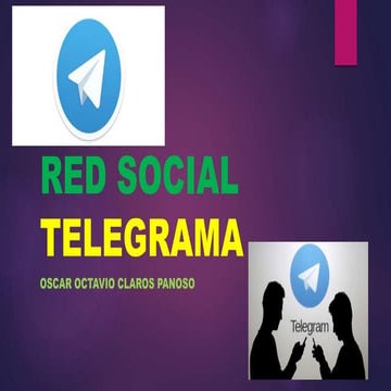 Red Social Telegram | PPTX