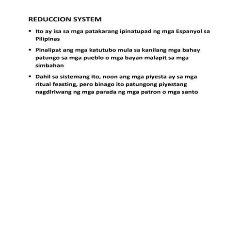 Reduccion System | DOC