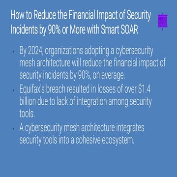 Optimize your cyber security with soar tools | PDF