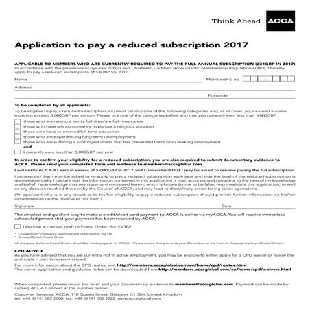 Reduced sub-application-2017 | PDF