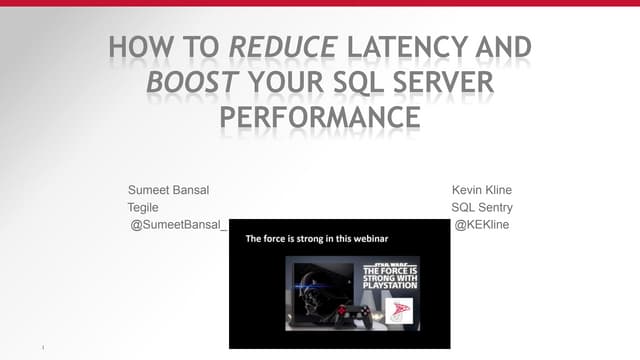 Reduce latency and boost sql server io performance | PPT Reduce latency and boost sql server io performance | PPT
