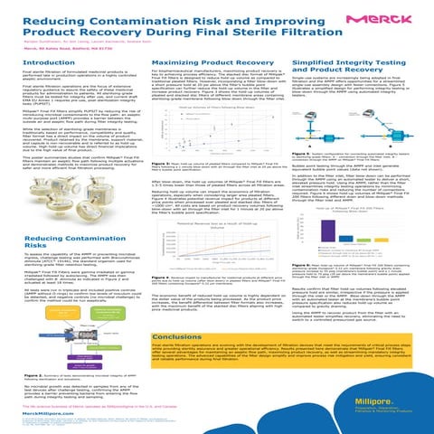 Reducing Contamination Risk and Improving Product Recovery During Final ...