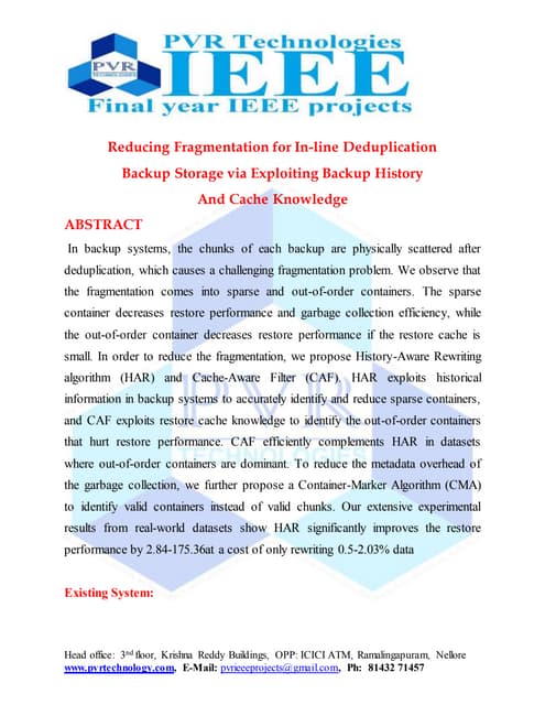 Packet Classification Using Binary Content Addressable Memory Pdf