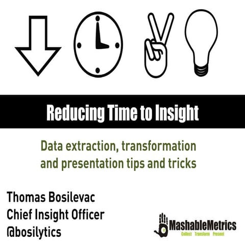 Reducing time to insight | PDF