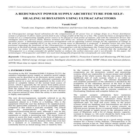 Design and Mitigation Techniques of MV Capacitor Bank Switching ...