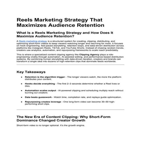 Reels Marketing Strategy That Maximizes Audience Retention.docx
