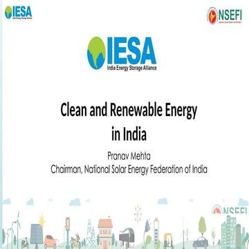 Renewable Energy In India Status And Future Prospects Pptx
