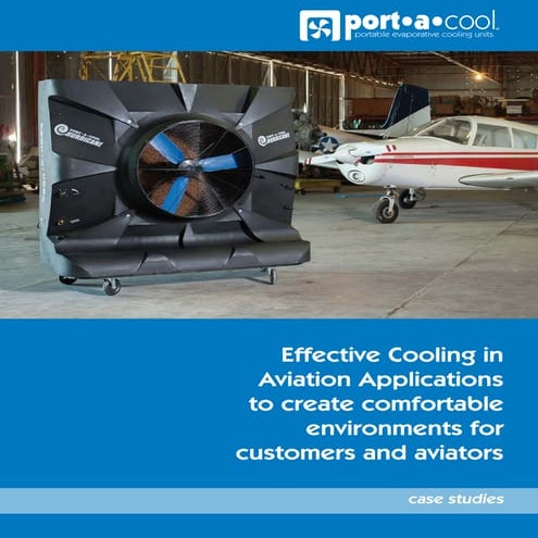 Aviation Case Study: Effective Cooling in Private Aviation Hangars | PDF