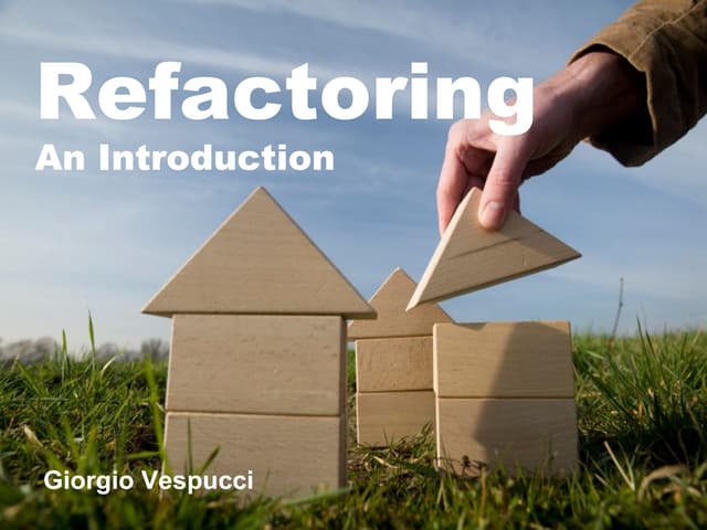 Refactoring An Introduction Ppt 4496