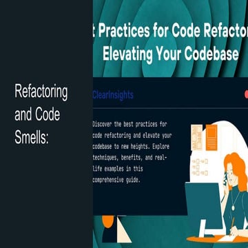 Refactoring and Code Smells Presentation.pptx