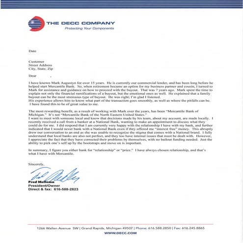 DECC Company recommendation | PDF