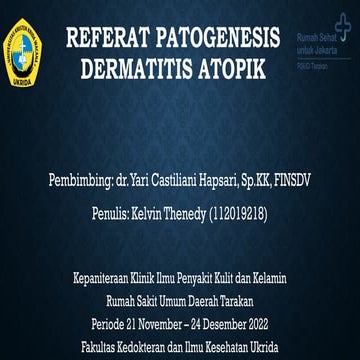 Referat - Patogenesis Dermatitis Atopik - .pptx
