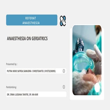 Referat Anaesthesia on Geriatric Patients.pptx