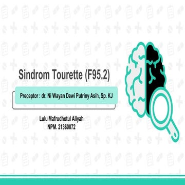 Sindrom tourette | PDF
