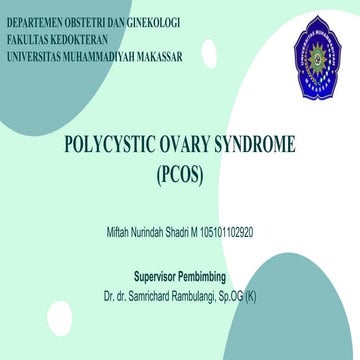 REFERAT PCOS - pptx | PPTX