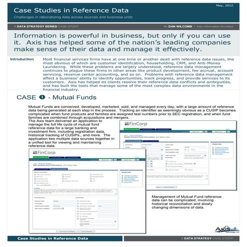 Reference Data Management | PDF