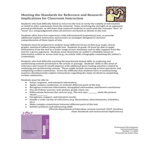 Reference And Research Pamphlet | DOCX