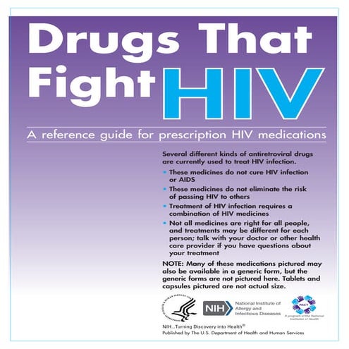 Global Medical Cures™ | Reference Guide for HIV Medications | PDF