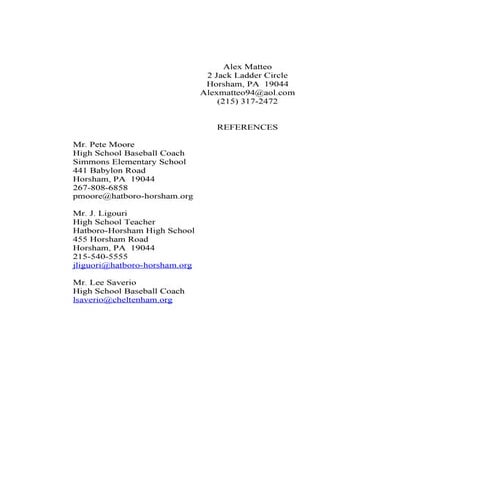 Reference list | PDF