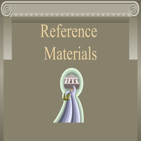 Reference Materials Pr 1 Dictionary Atlasency New Ppt
