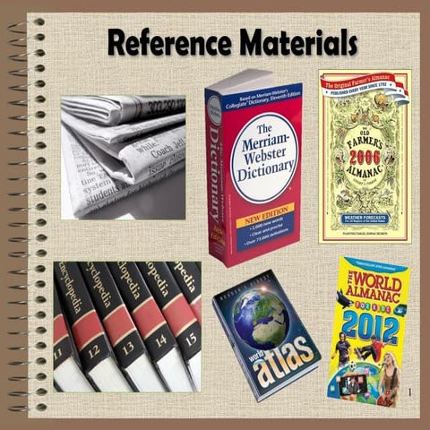 Reference Materials | PPTX