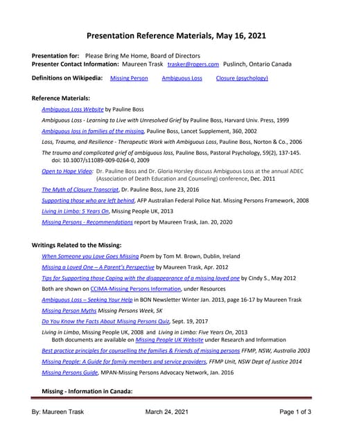 Reference Materials Feb. 9, 2022 | PDF