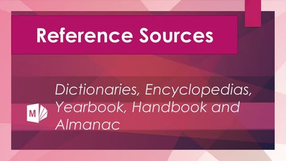 Reference Materials Powerpoint | PPT | Internet for Beginners | Internet