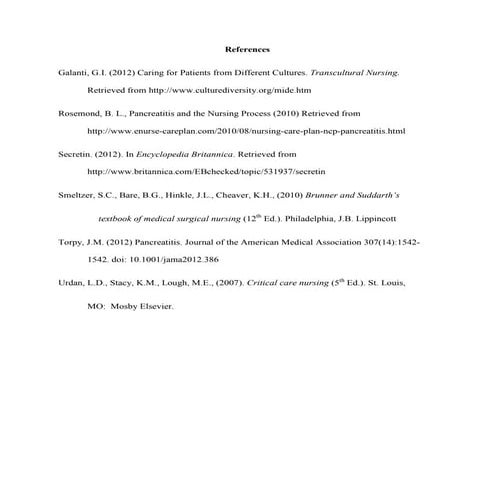 References | DOCX | Medical Health