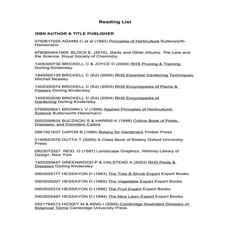 References Plant Studies | DOC