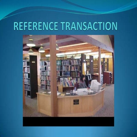 Reference transaction | PPT
