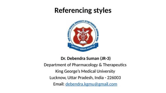 UWS Brief Guide to Harvard Referencing | PDF