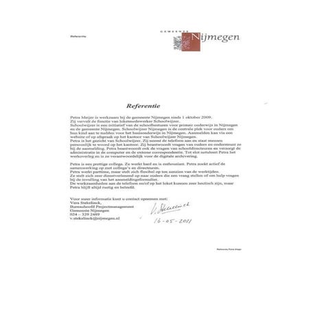 Referentie Gemeente Nijmegen | DOCX