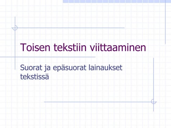 Substantiivit | PPT
