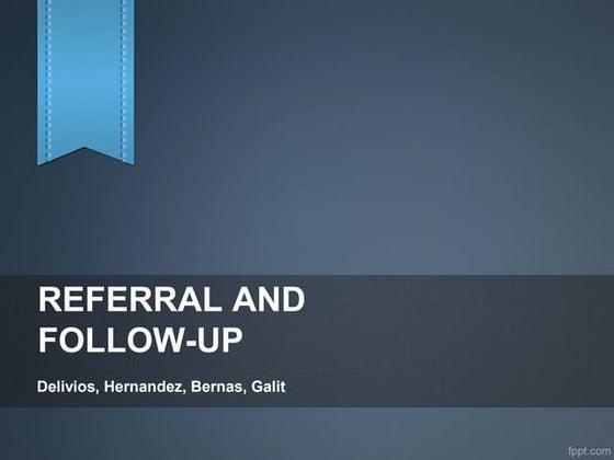 PRINCIPLES OF COUNSELLING | PPT