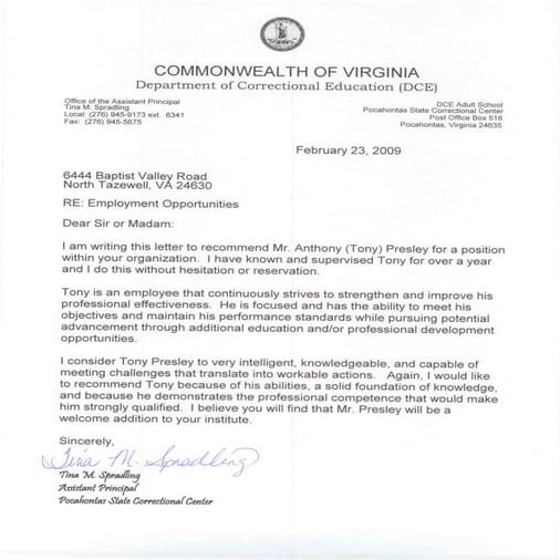 Reference Letter Bundle | PDF