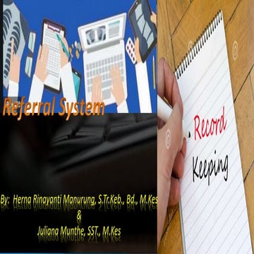 Referral system and record keeping | PPT