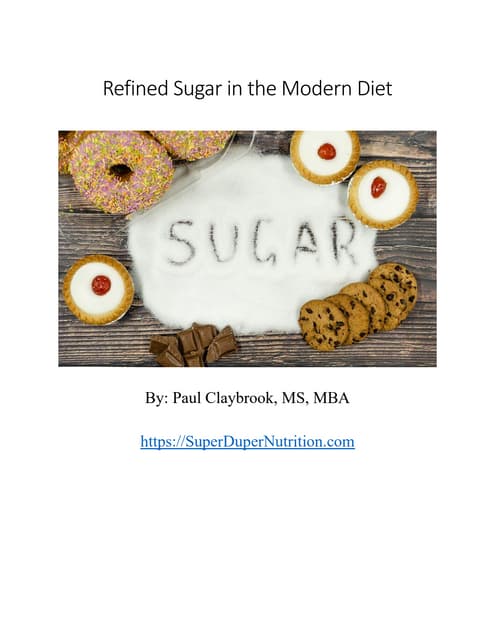 How Too Much Sugar Affects Your Body and Mind | PDF