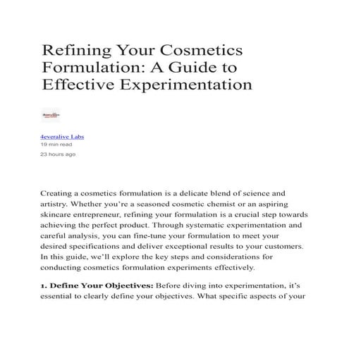 Design of herbal cosmetic formulation.pptx
