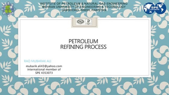 Refinery basics | PPT