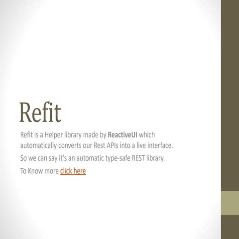Refit | PPT