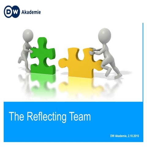 FoME Symposium 2015 | Workshop 10: Case Studies: The “Reflecting Team ...