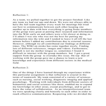 Module reflection | DOCX