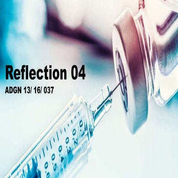 Reflection case study | PPTX